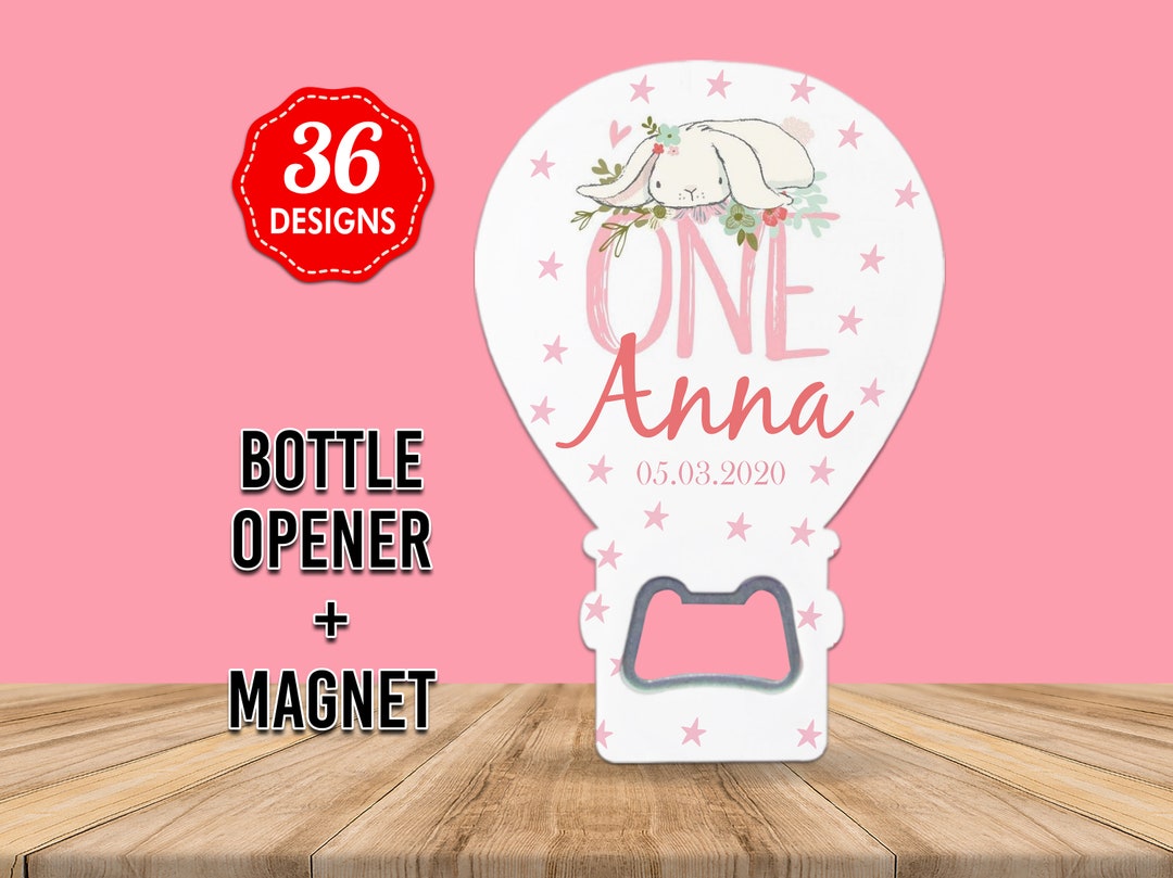 Customisable Hot Air Balloon Magnet Favor Gift for Your Baby Shower or ...