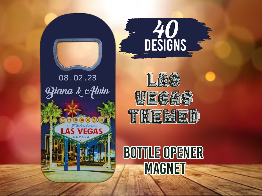 Las Vegas Theme Customizable Wedding Favor for Guests, Wedding Thank ...