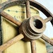 Wood Wagon Wheel, Vintage, Primitive Wheel, Farmhouse Decoration ...