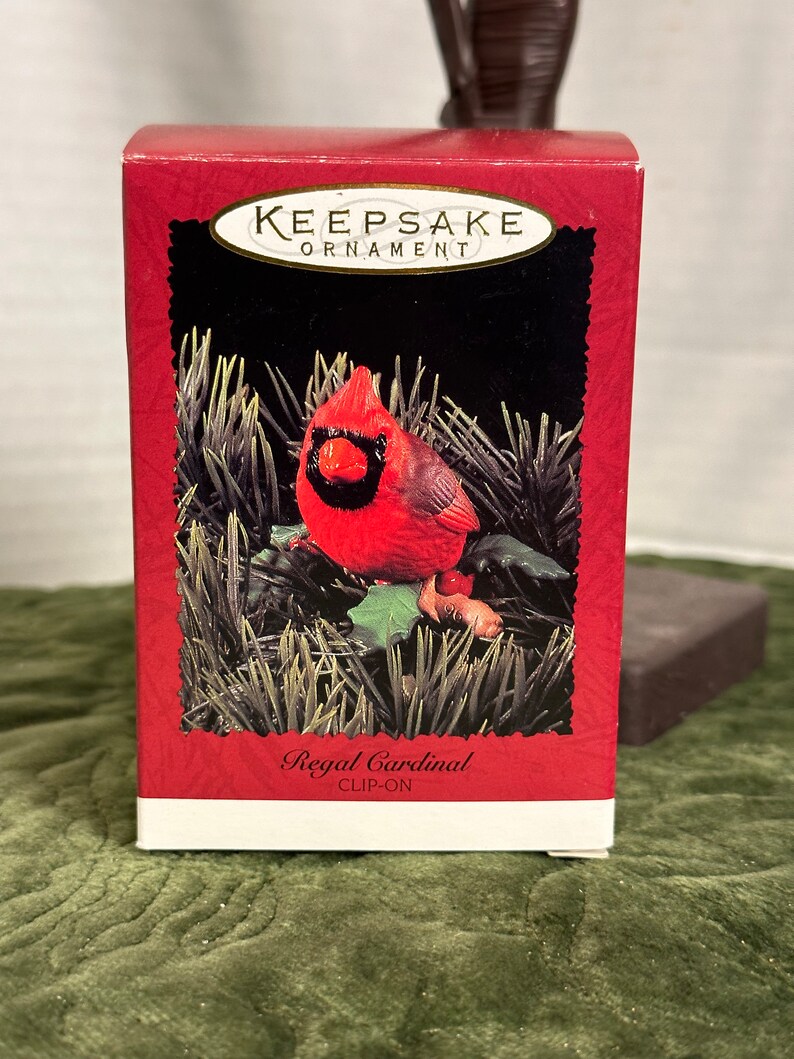 Hallmark Vintage Cardinal Ornament , Cardinal Clip on , Home Decor - Etsy