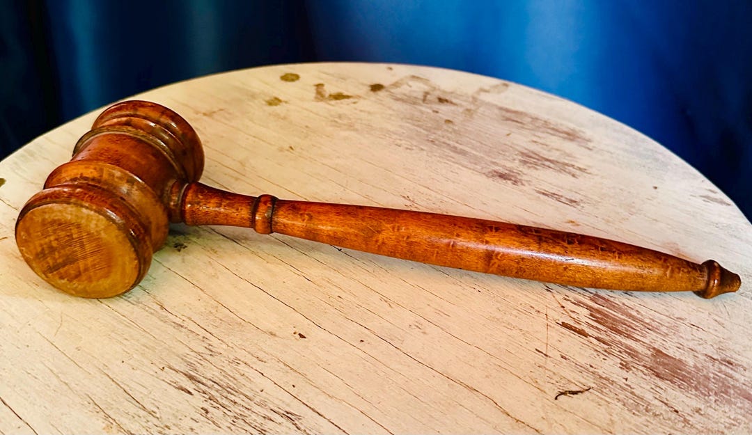 Vintage Solid Wood Mallet, Vintage Hand Turned Gavel, 1970s Decor - Etsy