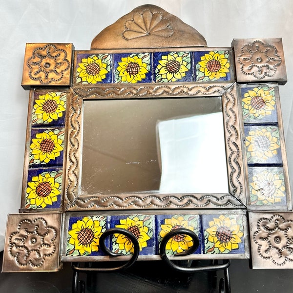 Mexican Tile Mirror - Etsy