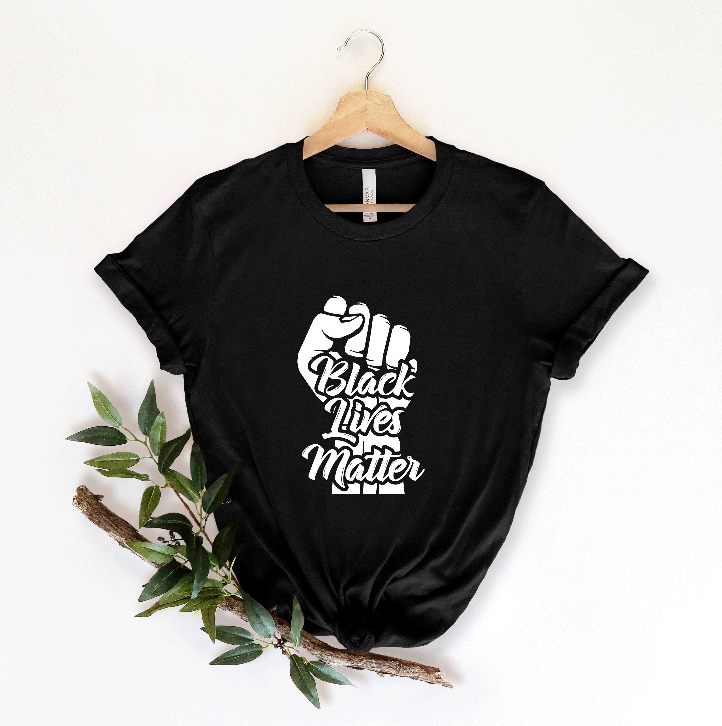 Black Lives Matter Tshirt BLM Shirt Black Lives Matter Fist - Etsy