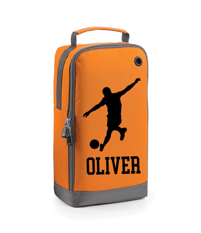 Personalised Football Boot Bag With Name & Design | Football Bag Gift ...