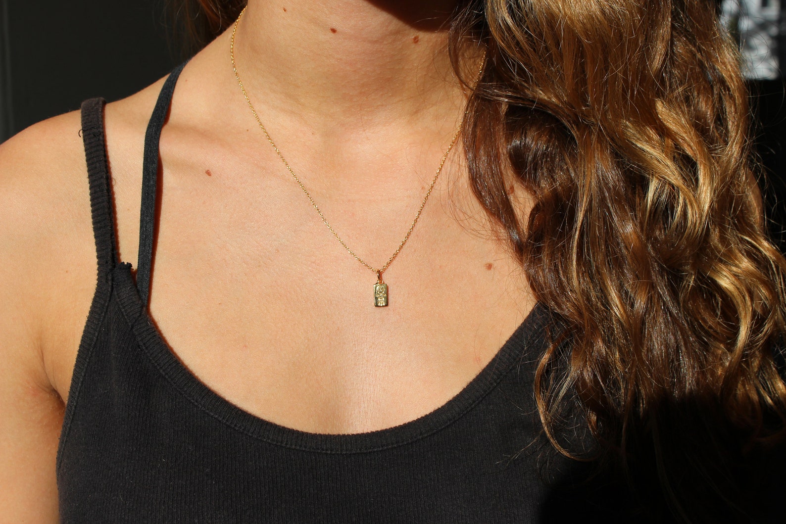 Delicate Hamsa Hand Necklace | Small Hamsa Hand Gift for Friends and ...