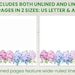 Printable Stationery: Hydrangea | Lined & Unlined, Floral Letter ...