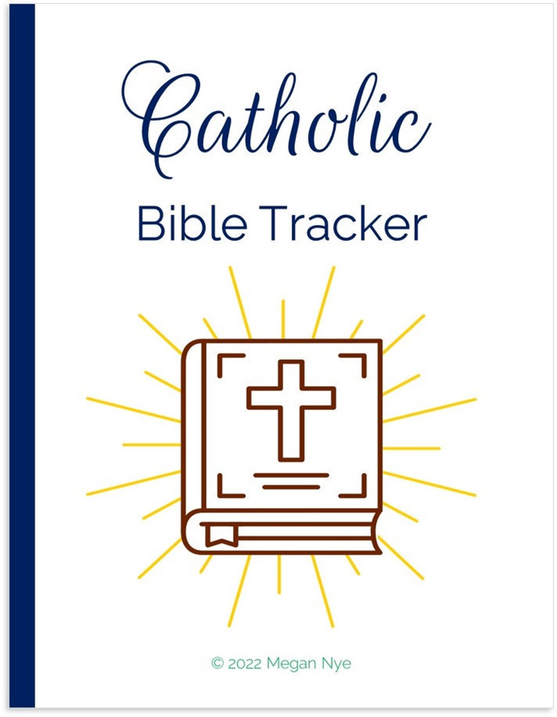 Catholic Bible Reading Tracker Printable: 73 Books, Chapter Checklist ...