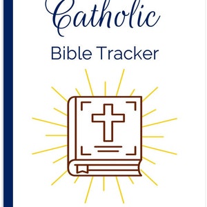 Catholic Bible Reading Tracker Printable: 73 Books, Chapter Checklist ...