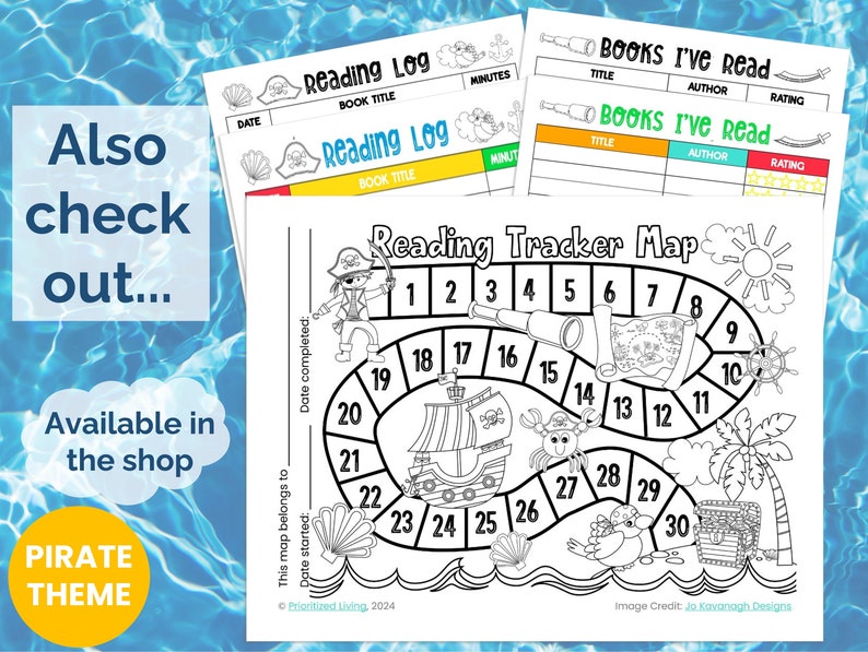 Reading Tracker Map Printable: Safari Theme | Kids Reading Book Log ...