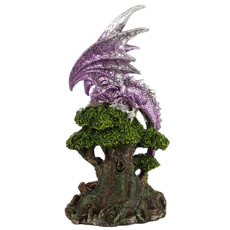 Tree of Life Dragon Mother LED Dark Legends Dragon Figurine - Etsy