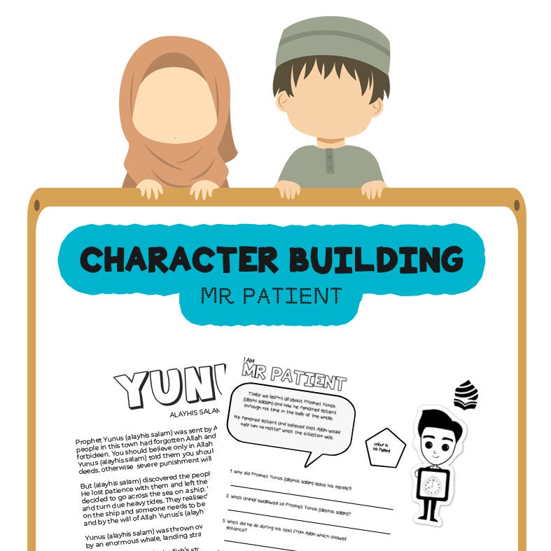 Character Building I Printable I Islamic Learning I Fun Activities I ...