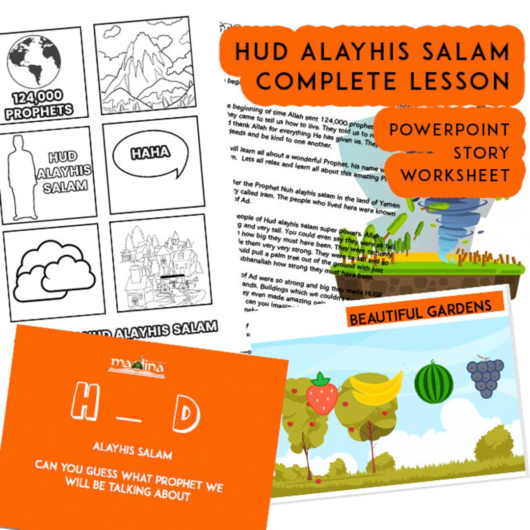 Prophet Hud Teachers Lesson. I. Complete Lesson. I. Powerpoint. I ...