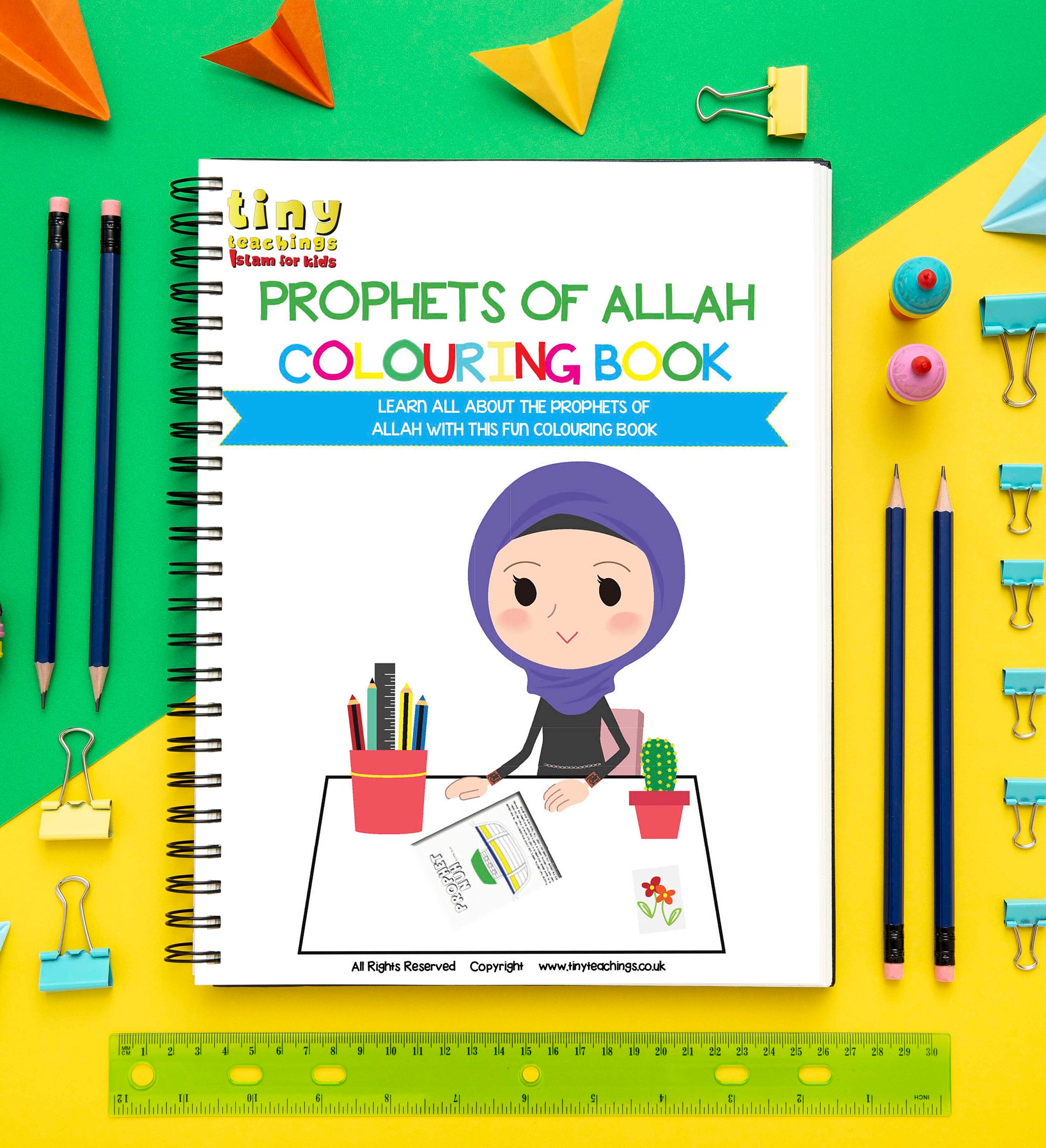 Prophets of Allah 1 Children's Activity Book I Printable I Islamic ...