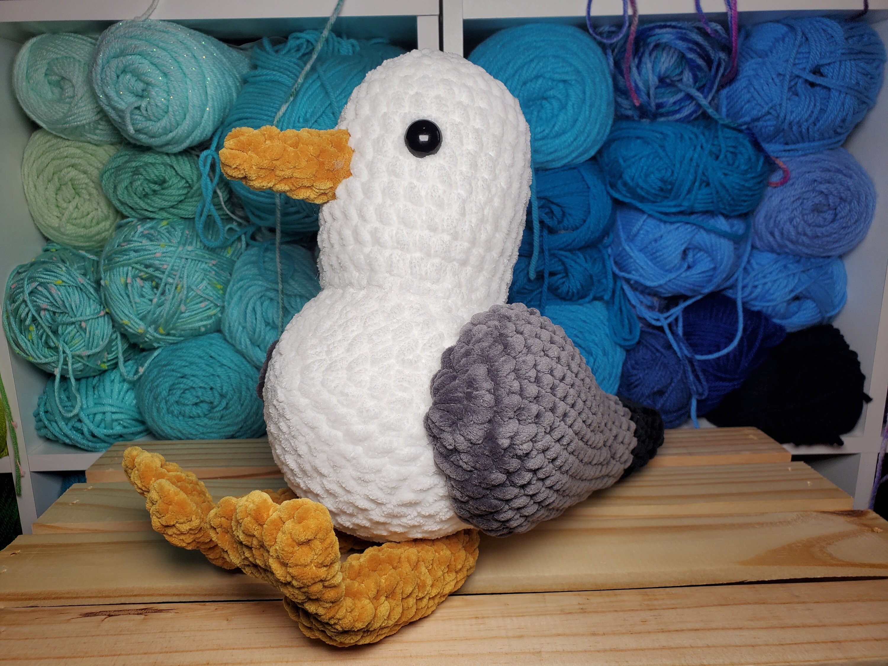 Suzie the Seagull and Laurie the Laughing Gull Crochet Patterns PDF ...