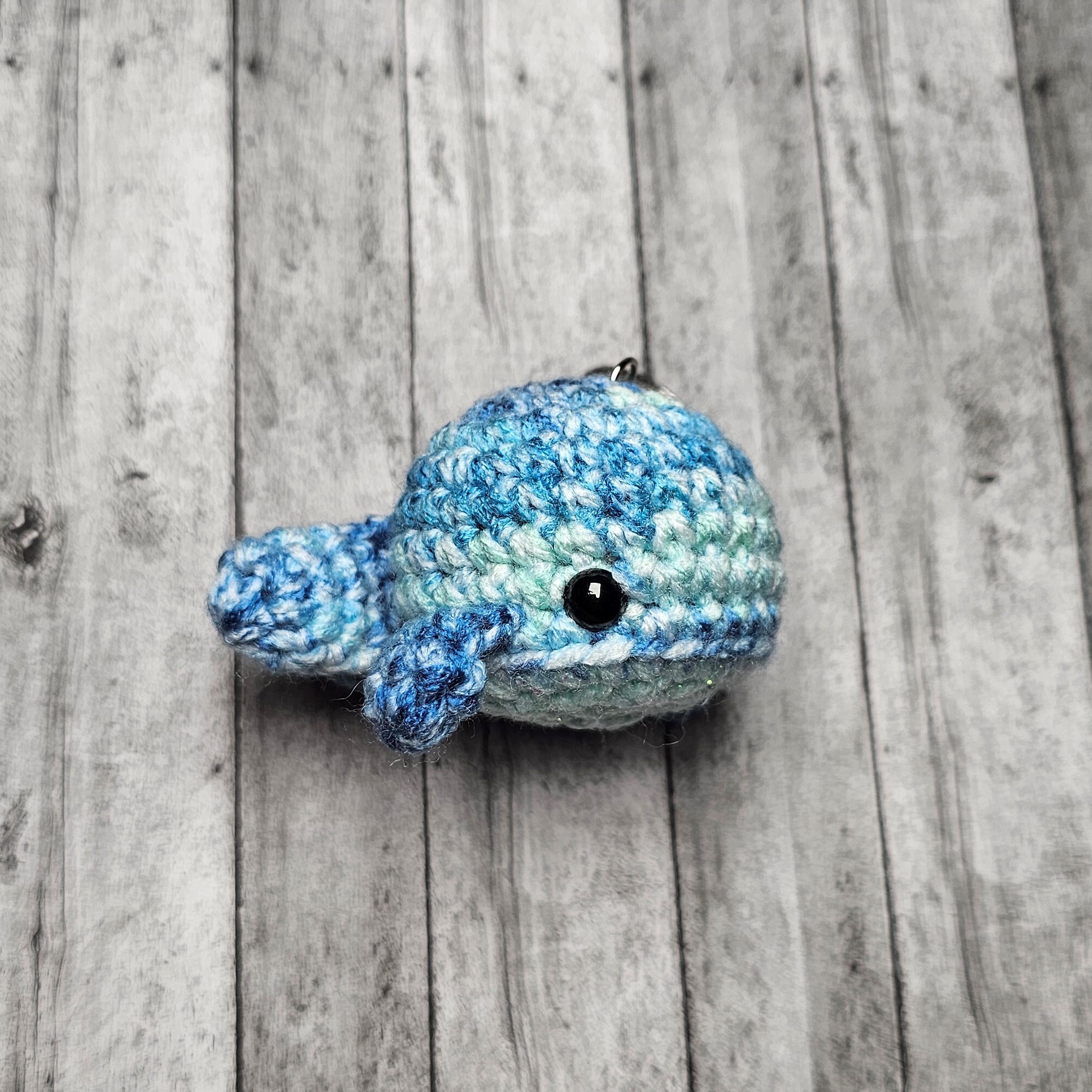 Baby Whale Crochet Keychain PDF Pattern Download - Etsy