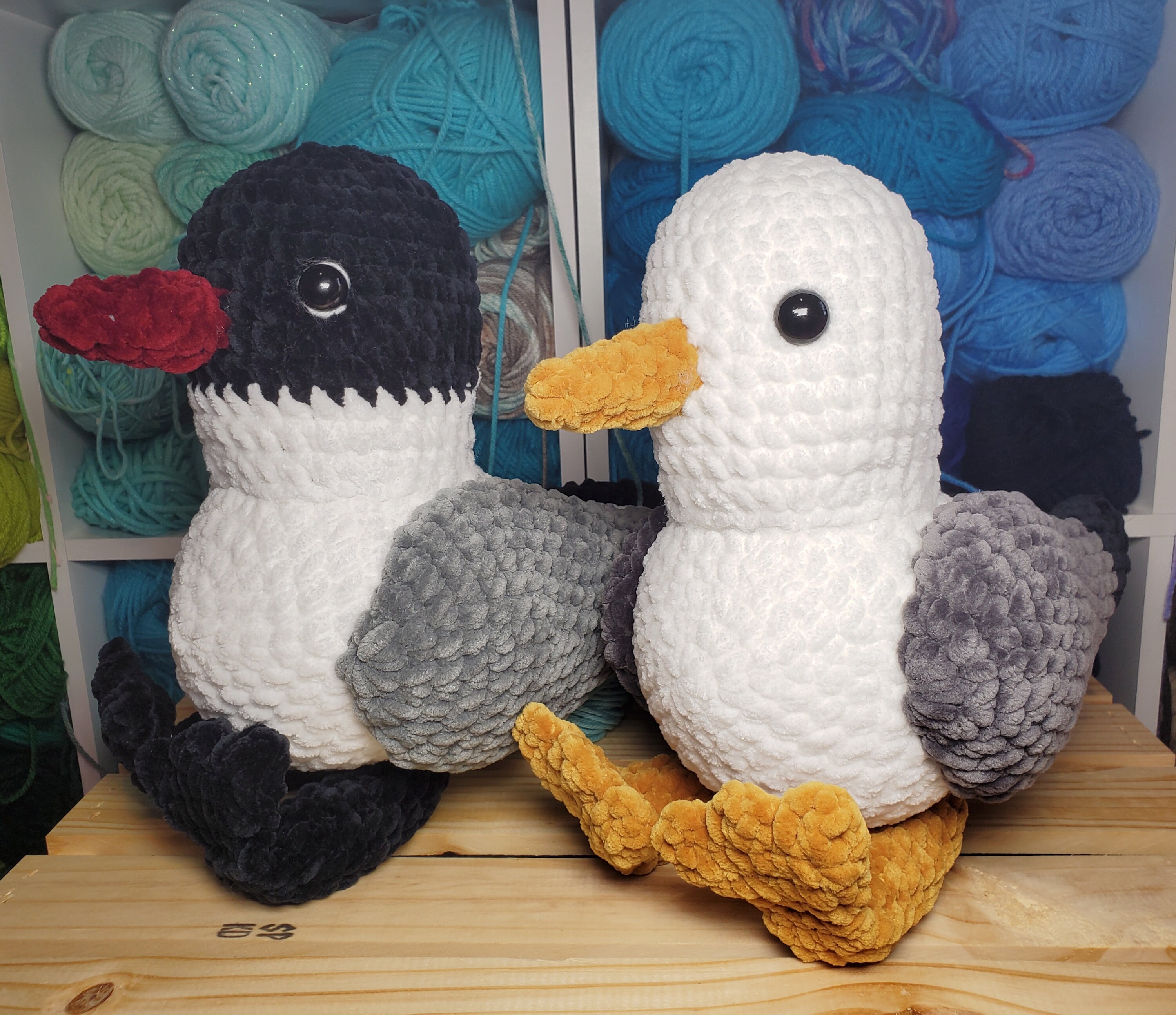 Suzie the Seagull and Laurie the Laughing Gull Crochet Patterns PDF ...