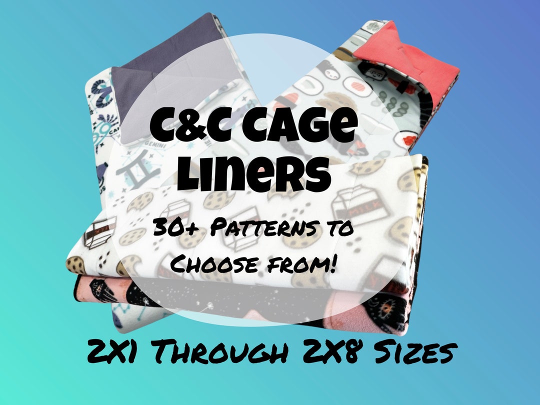 Guinea Pig Cage Liner Made With Zorb® - Custom Fleece Liners ...