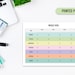 Editable Chores Schedule | Printable | Weekly, Rota Checklist ...