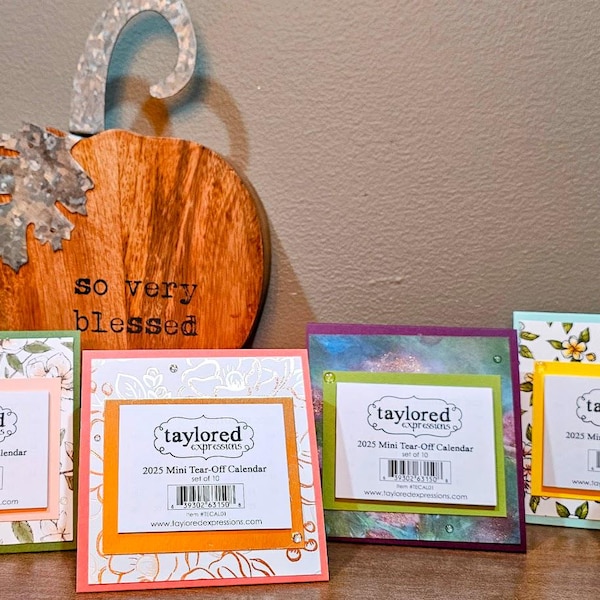 Tear off Calendar 2025 - Etsy