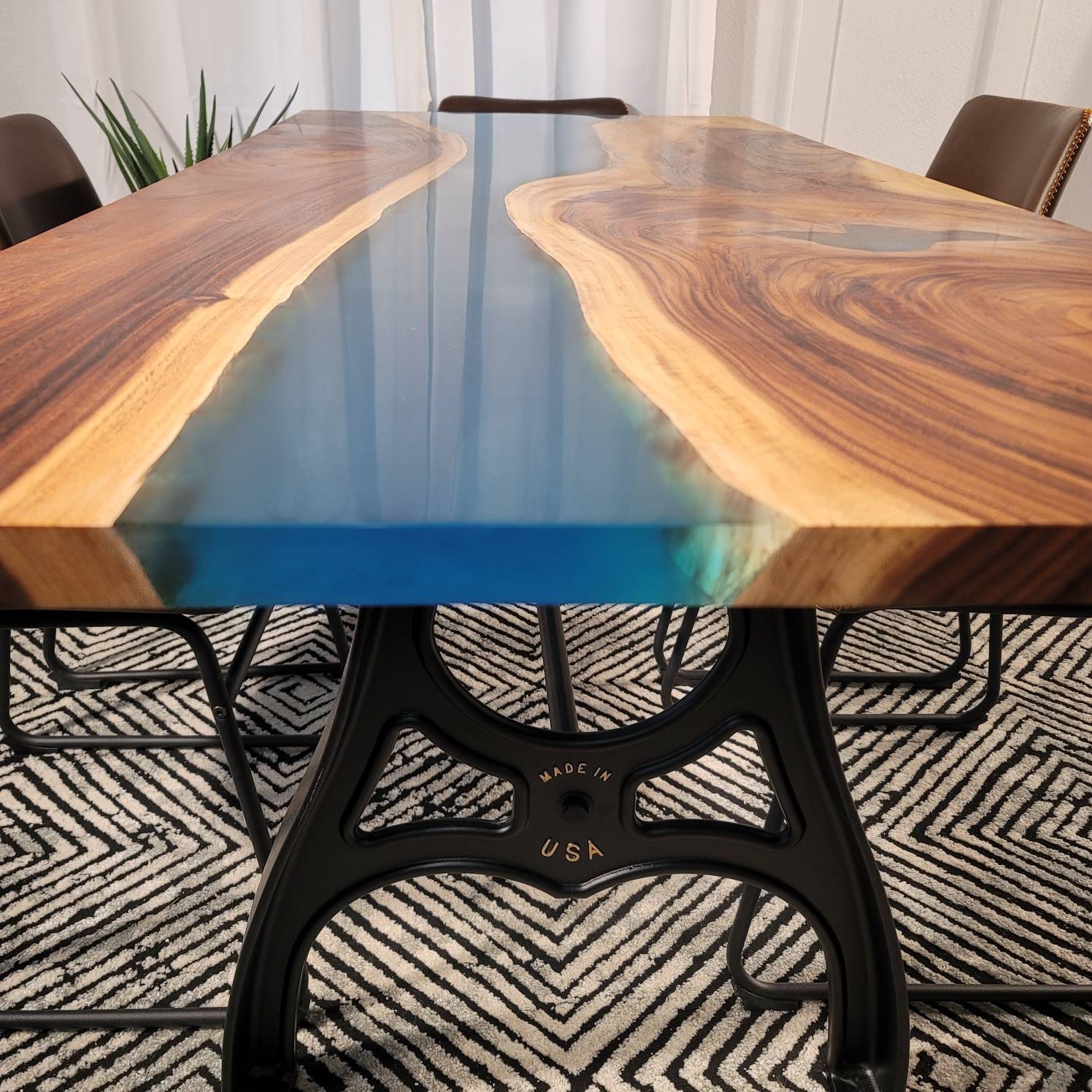 MESA DE COMEDOR EPOXY / Mesa de cocina epoxi / Resina epoxi / | Etsy