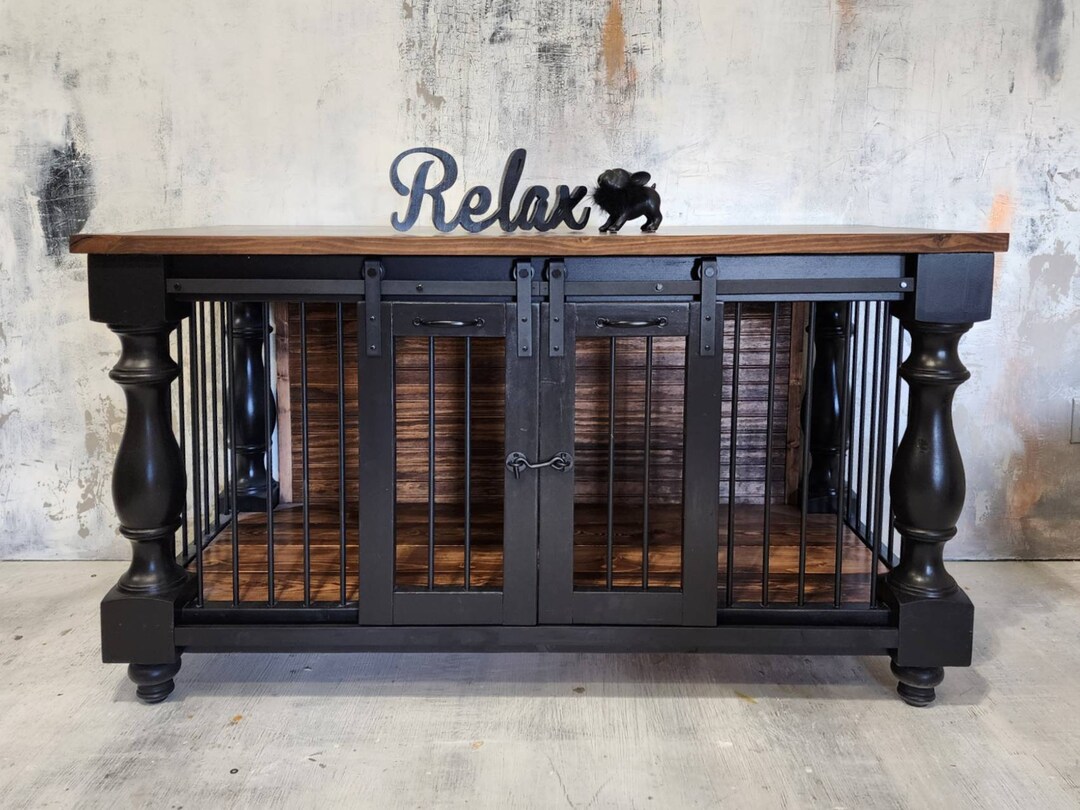 The Fine Rustic Custom Dog Crate Handmade Original / Custom - Etsy