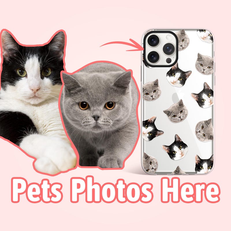 Cat iPhone Case - Etsy