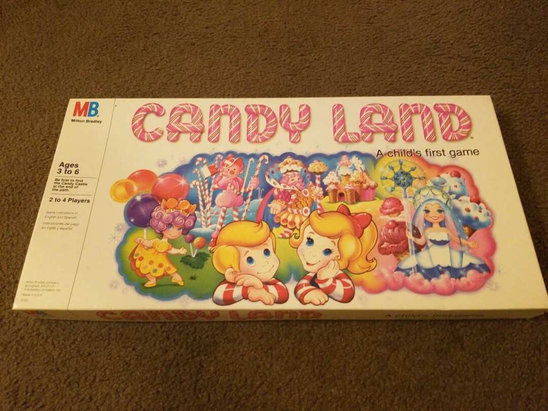1984 Candyland Board Game New in Box - Etsy