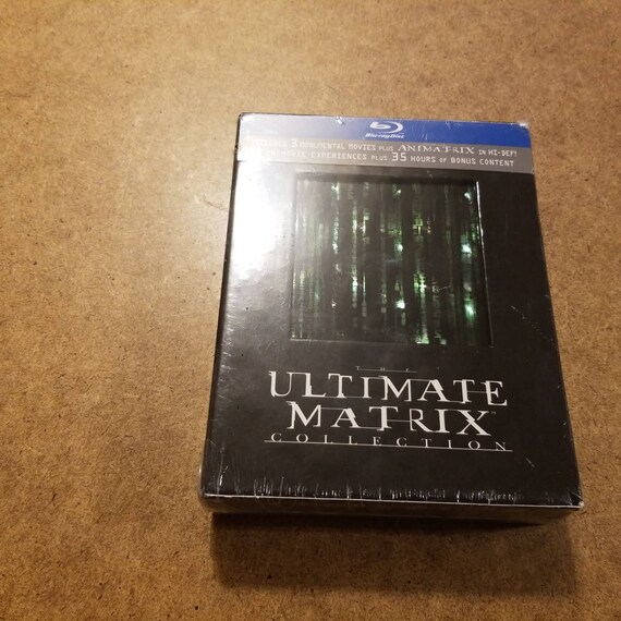 The Ultimate Matrix Collection Blu Ray Factory Sealed - Etsy