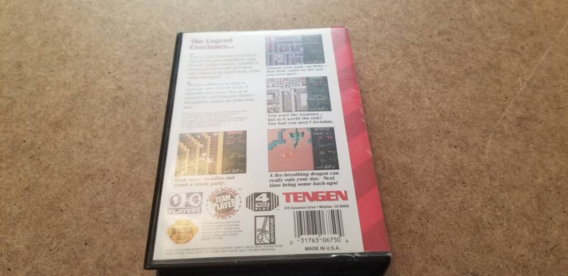 Gauntlet IV Sega Genesis - Etsy