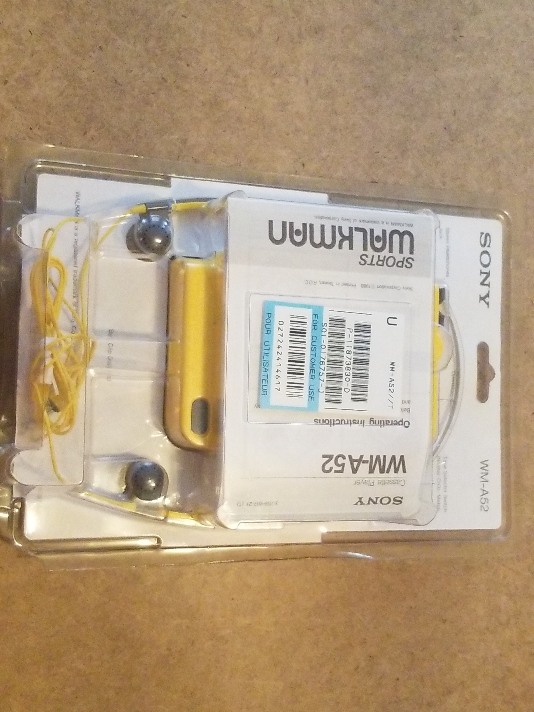 Sony Walkman Wm-a52 Factory Sealed - Etsy