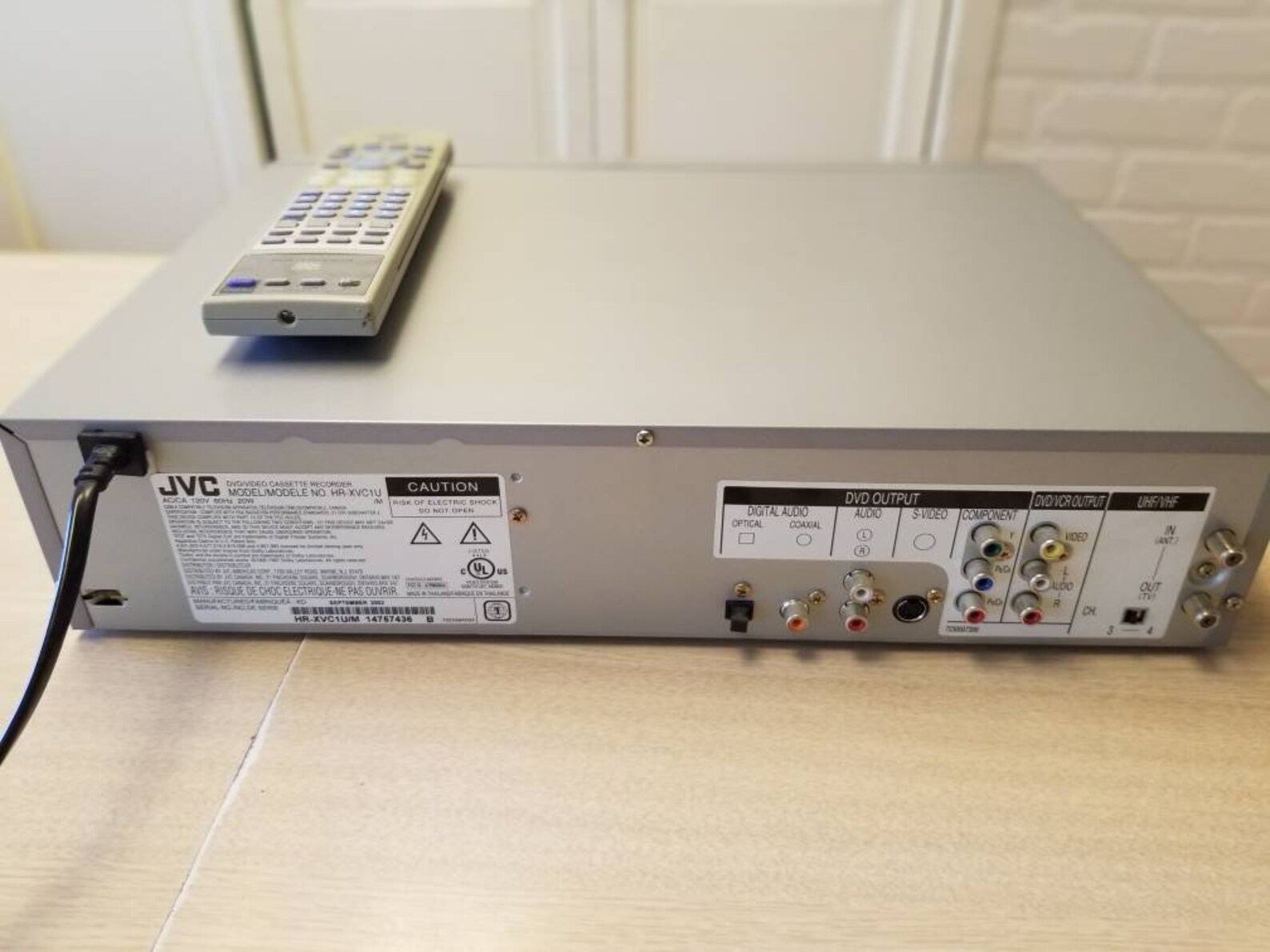 JVC Dvd Player Vcr Combo With Remote - Etsy