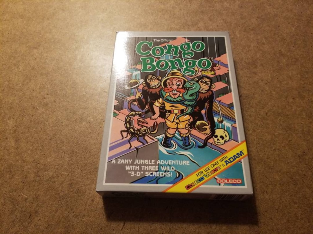 Congo Bongo Colecovision New - Etsy