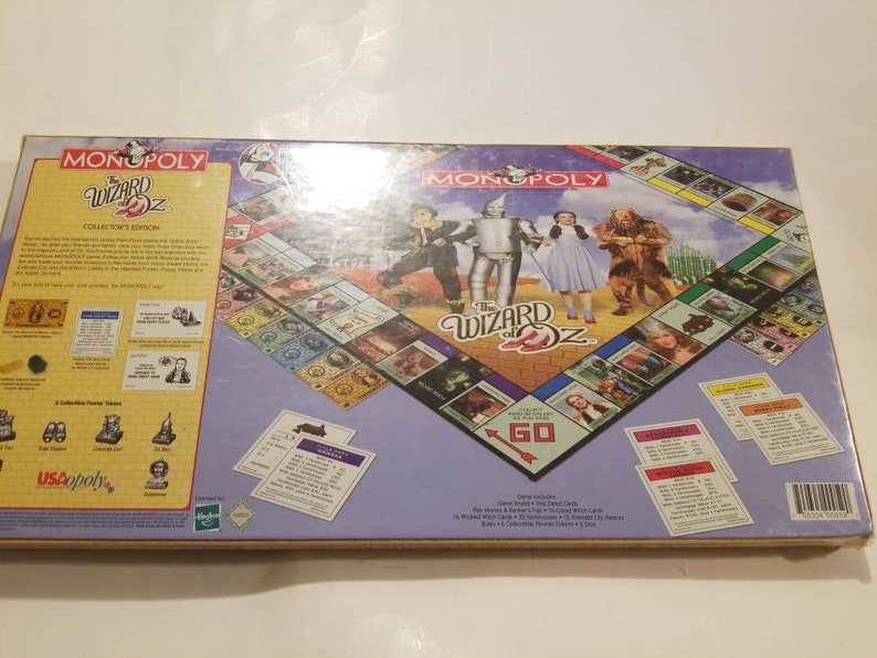 The Wizard of Oz Monopoly Factory Sealed - Etsy