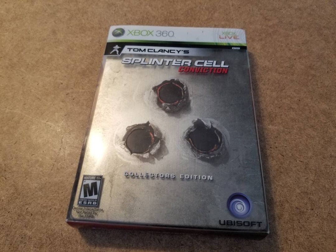 Tom Clancy s Splinter Cell Conviction Xbox 360 Etsy UK