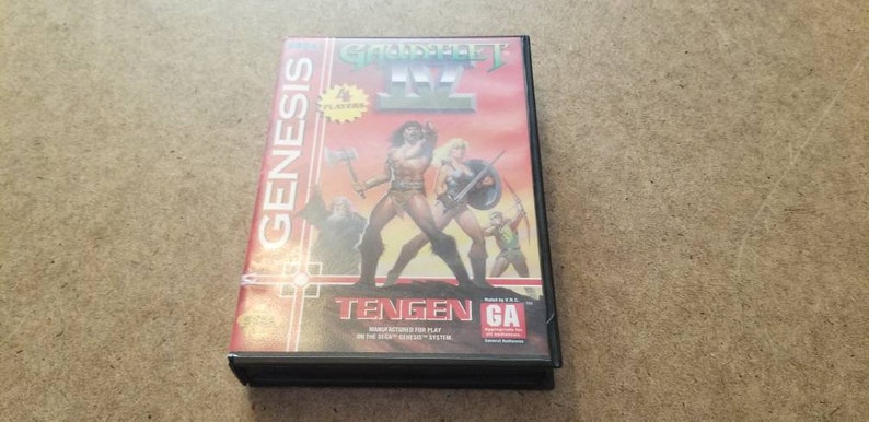 Gauntlet IV Sega Genesis - Etsy