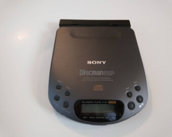 Sony Walkman CD Player D-EJ756CK Discman W/ G-protection - Etsy