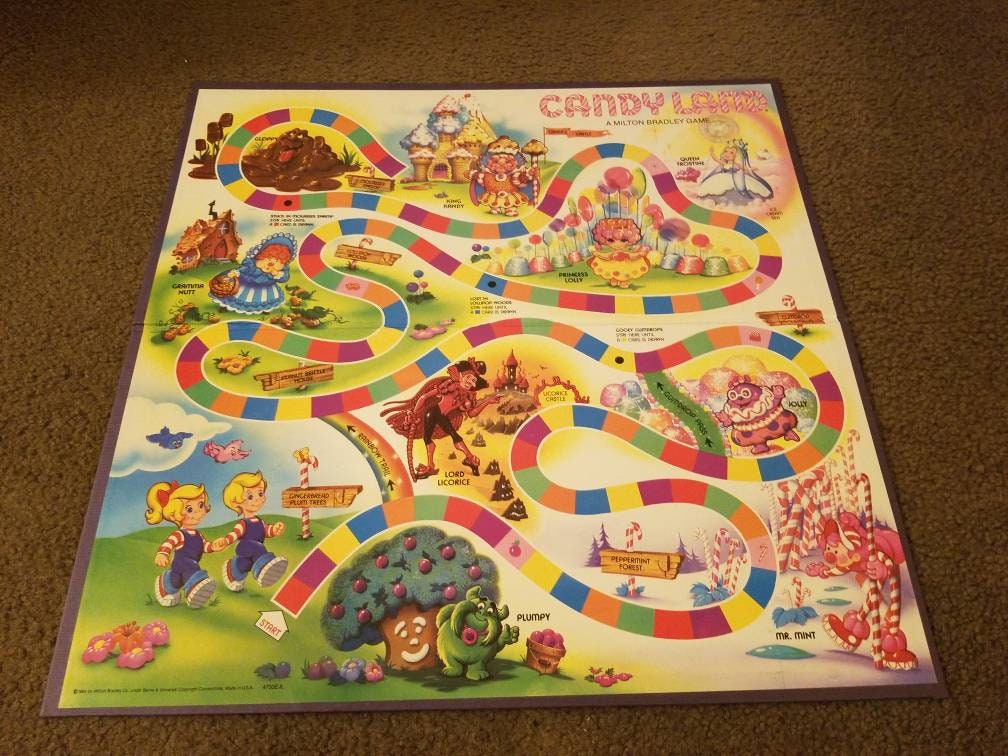 1984 Candyland Board Game New in Box - Etsy
