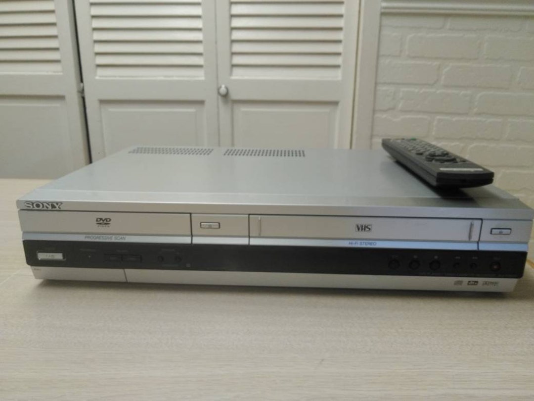 Sony DVD Player VCR Combo With Remote Control - Etsy Australia