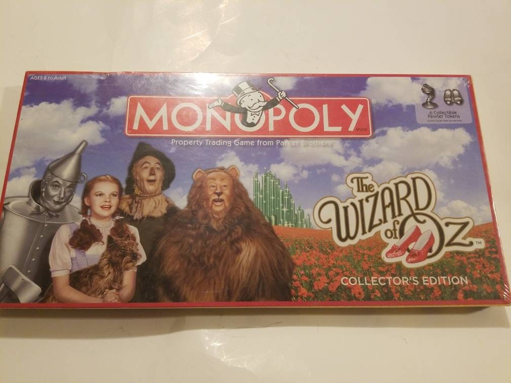 The Wizard of Oz Monopoly Factory Sealed - Etsy