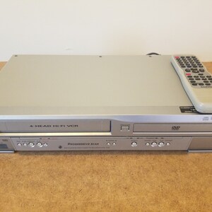 Sanyo DVD VCR Combo Unit With Remote Control - Etsy