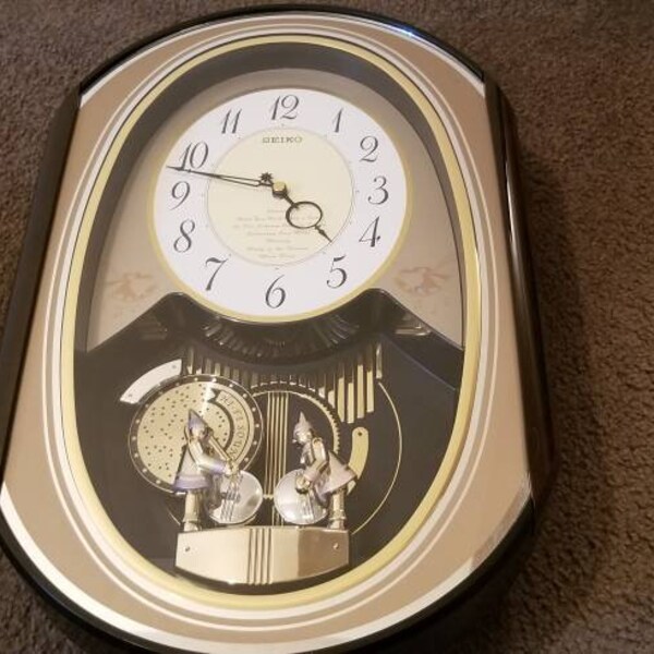 Seiko Melodies in Motion Clock - Etsy
