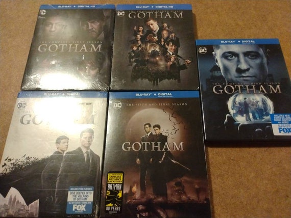 Gotham Complete Series Blu Ray Factory Sealed - Etsy