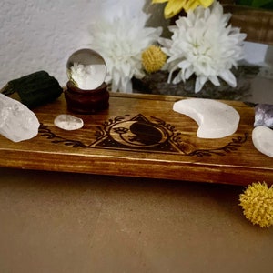 Altar Board, Witchcraft Tools. Ritual Table, Altar Offering Table ...