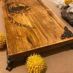 Altar Board, Witchcraft Tools. Ritual Table, Altar Offering Table ...