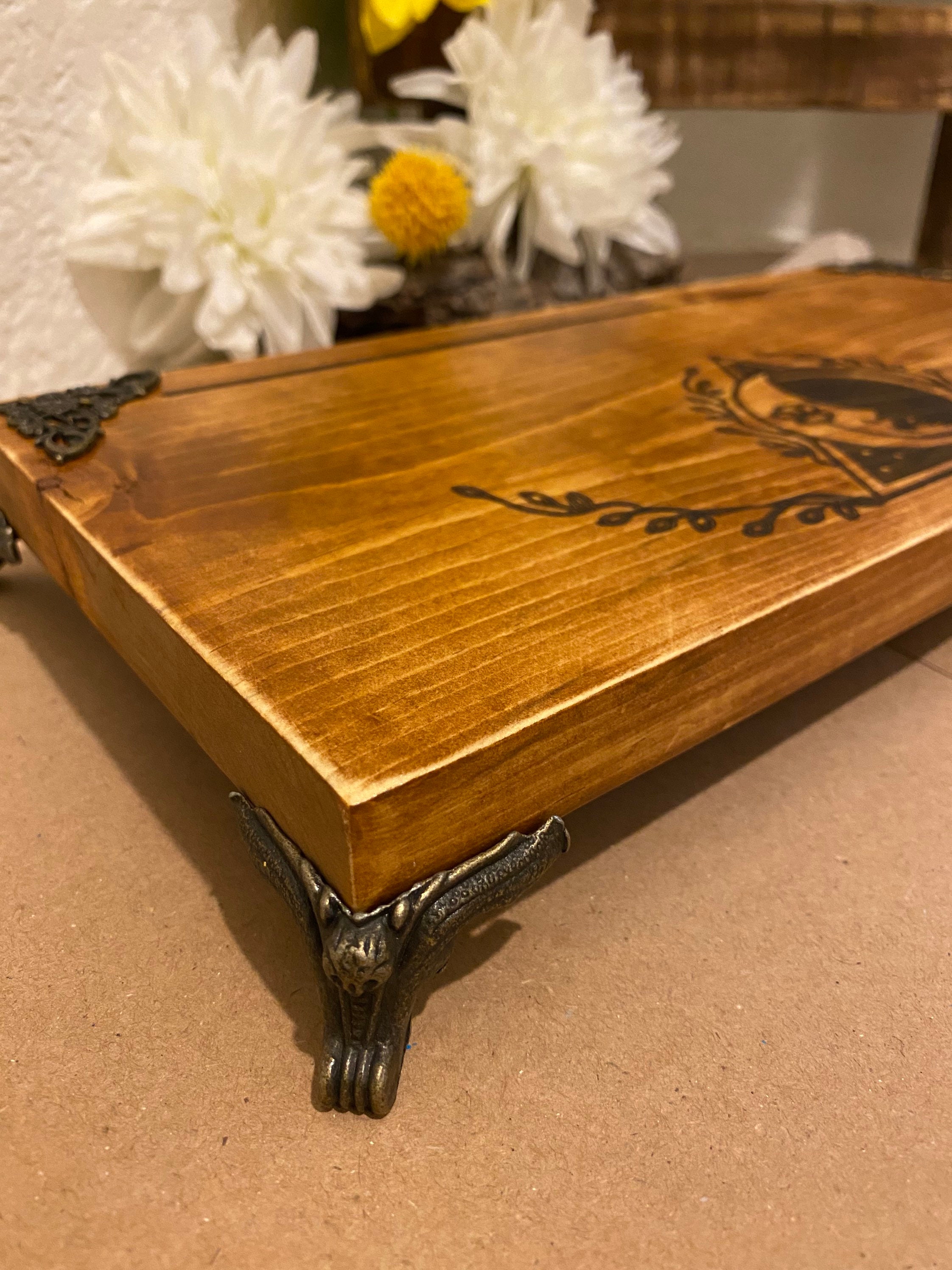 Altar Board Witchcraft Tools. Ritual Table Altar Offering | Etsy