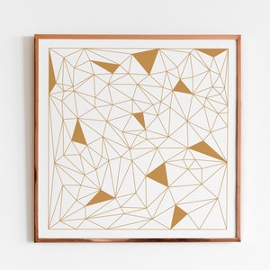 Geometric Abstract Artwork, Simple Abstract Artwork, Abstract Lines and ...