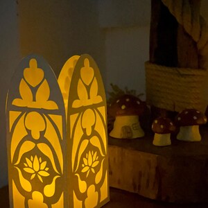 3D Paper Lantern Cut Files SVG for Cutting Machine Night Light ...