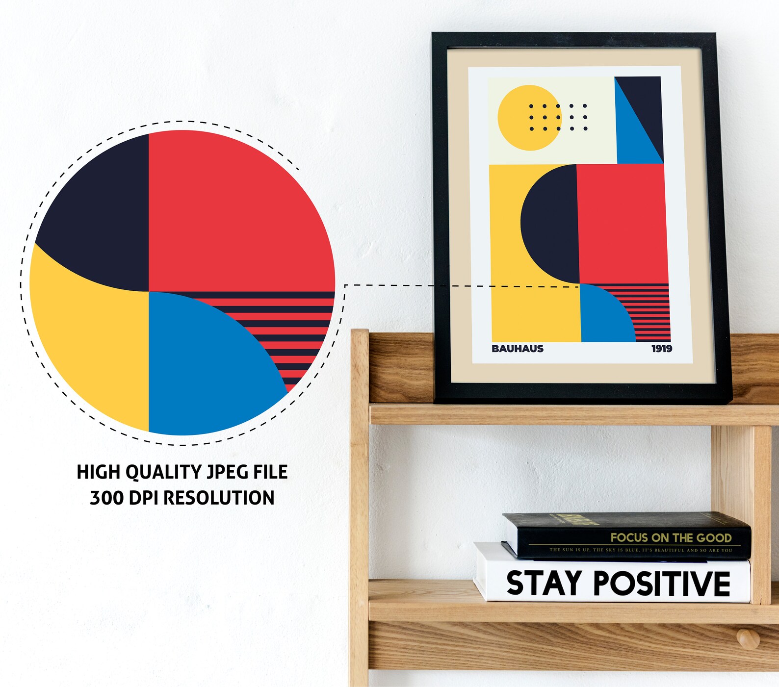 Bauhaus Style Art Prints, Printable Wall Art, Contemporary Modern Art ...
