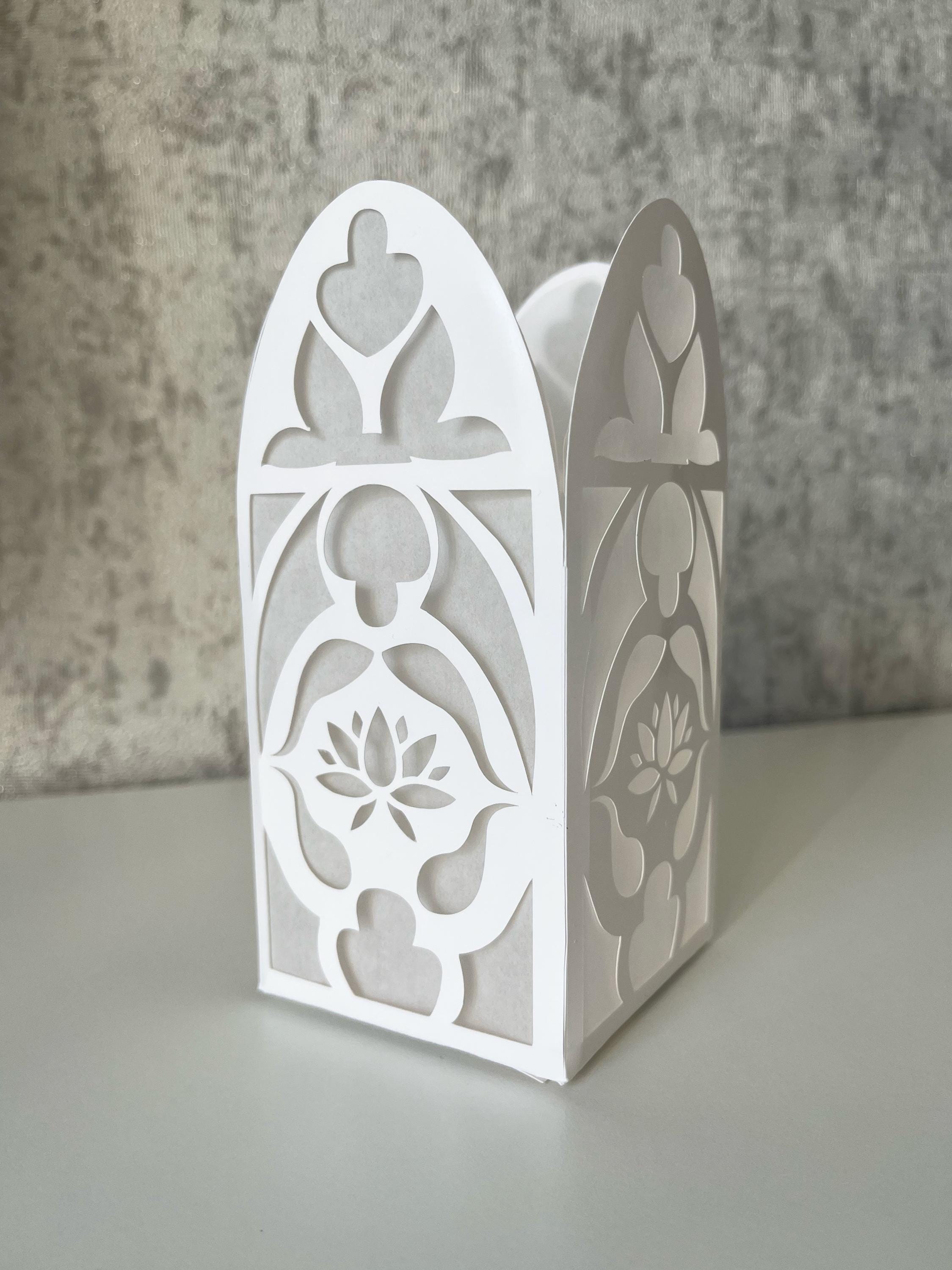 3D Paper Lantern Cut Files SVG for Cutting Machine Night Light ...
