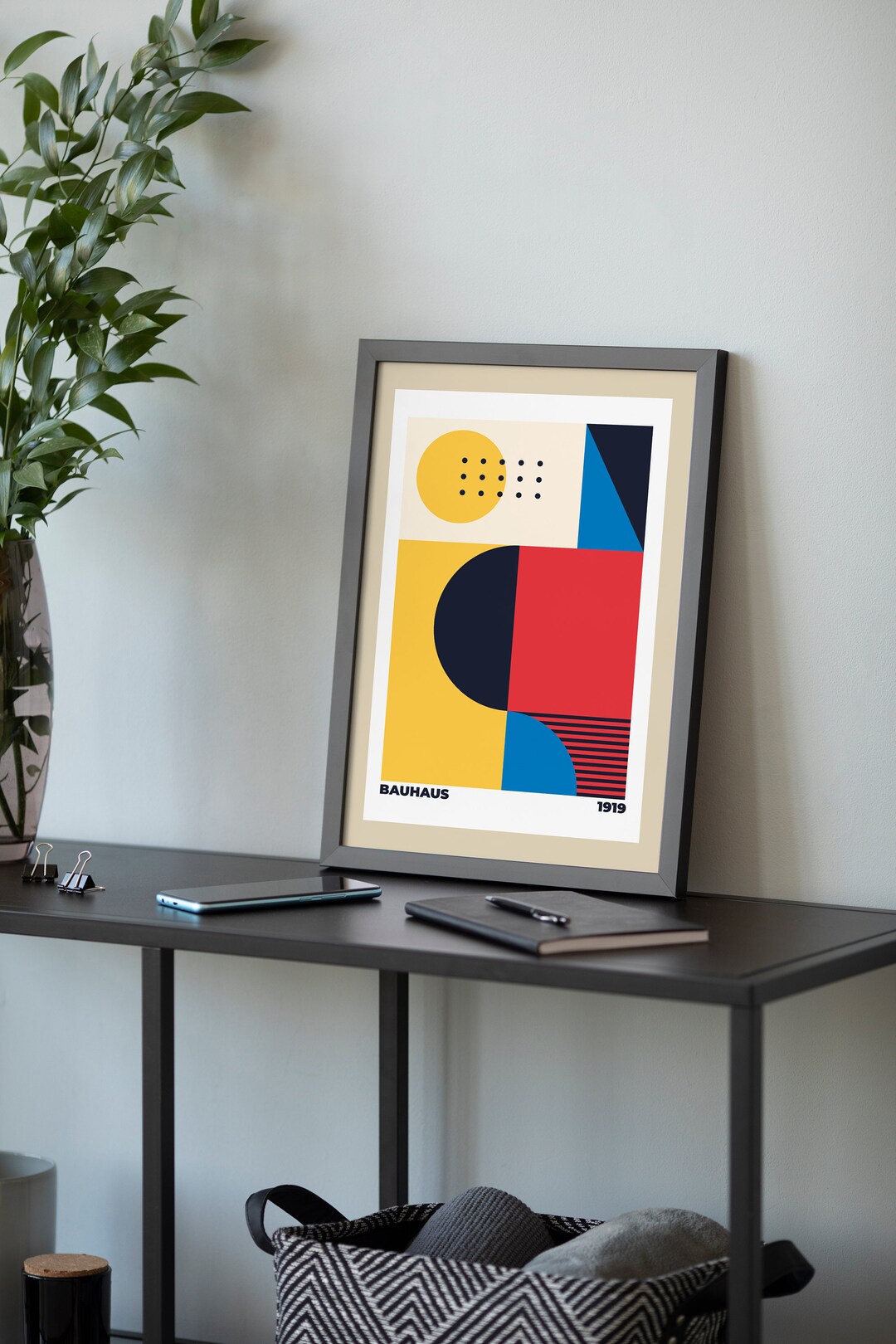 Bauhaus Style Art Prints, Printable Wall Art, Neutral Modern Art Prints ...